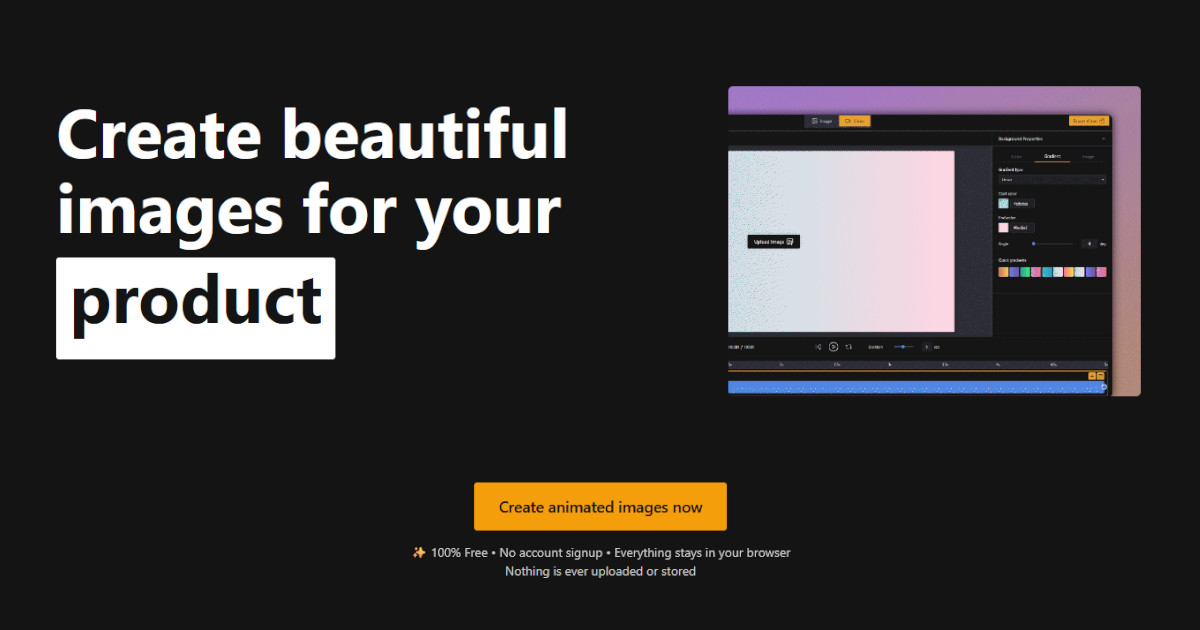 Animation Editor - SublimeFrame | Create Animated Images Online